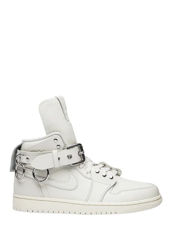 JORDAN Comme Des Garçons X 1 Retro High Strap - White