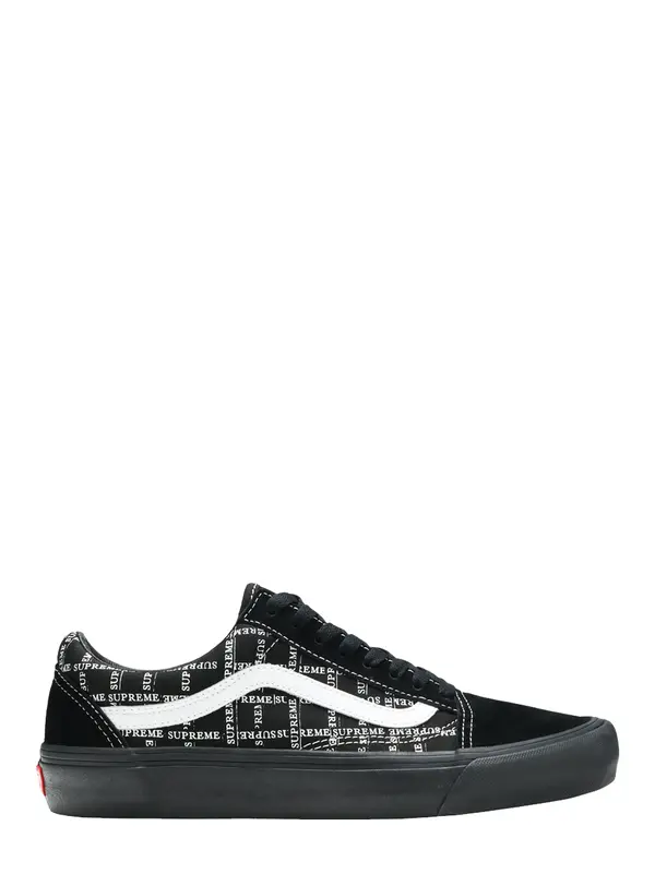 VANS Supreme X Old Skool Pro Sneakers - Black