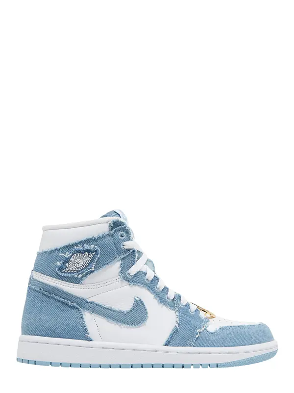 JORDAN 1 Retro High Og Denim Sneakers - White