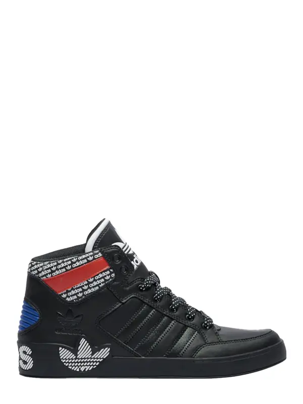 Adidas Hard Court High 'overbranding' Sneakers - Black