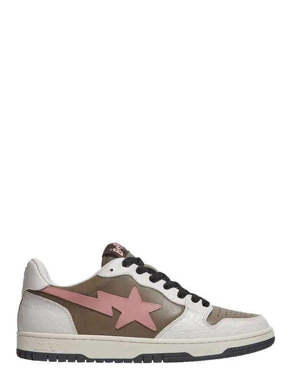 BAPE Court Sta Sneakers - Brown