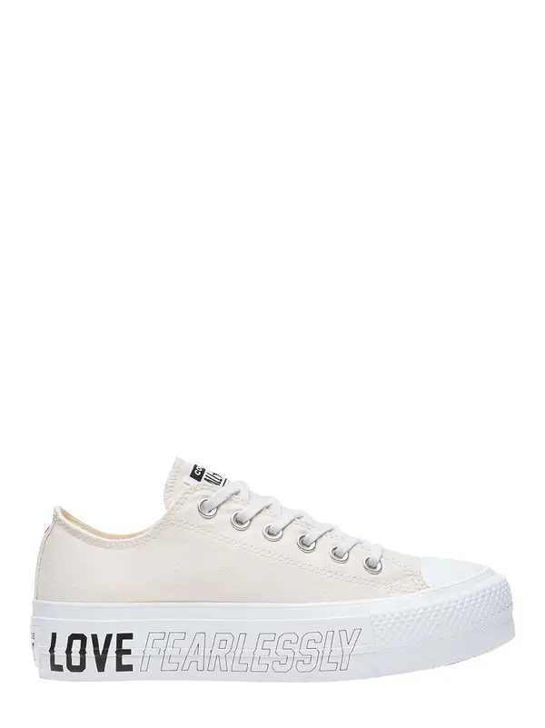 CONVERSE Chuck Taylor All Star Lift Low Sneakers - White