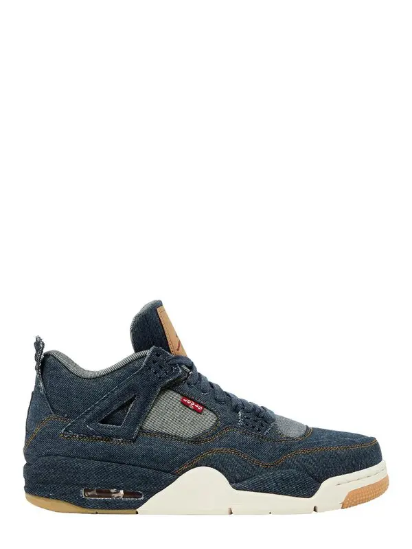 JORDAN Levi's X 4 Retro 'denim' Sneakers - Blue