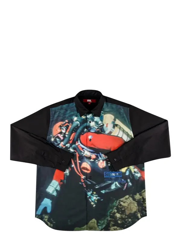 Supreme X Junya Watanabe X Comme Des Garçons Nature Shirt - Black