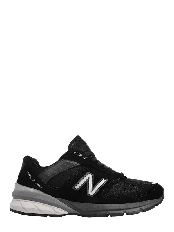 NEW BALANCE 990v5 Made In Usa Wide Sneakers - Black