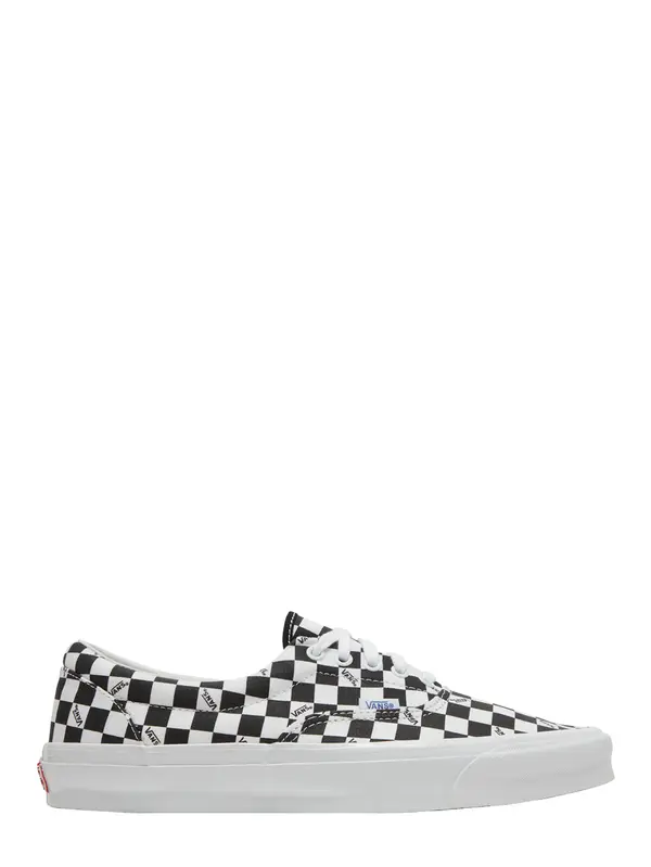VANS Og Era Lx Checkerboard Logo Sneakers - Black
