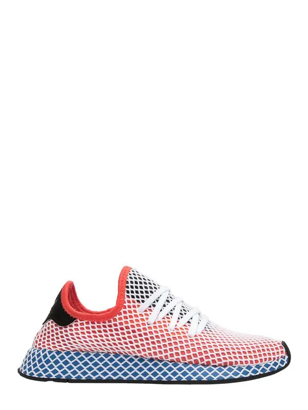 Adidas Deerupt Athletic Sneakers - Red
