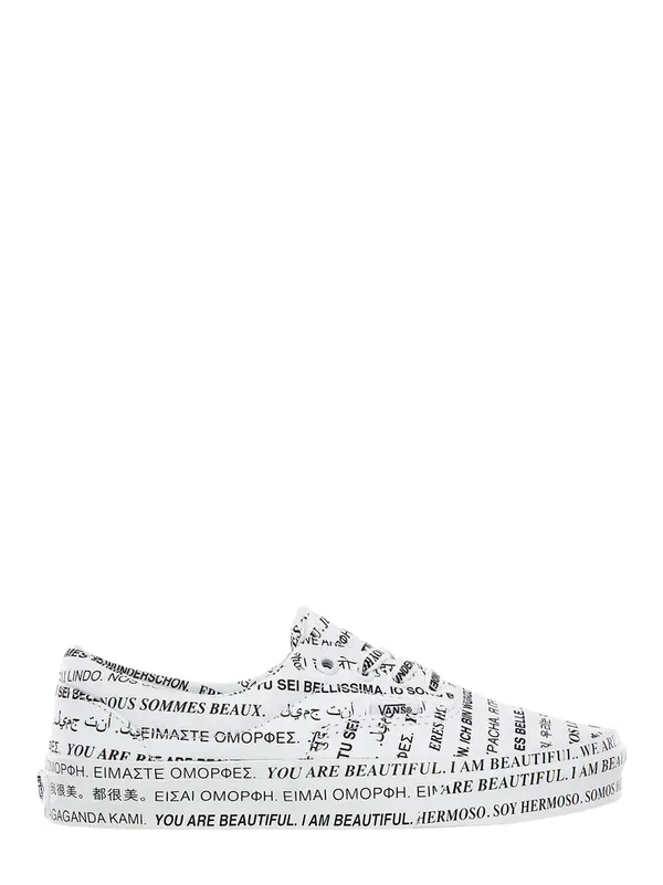 VANS Era Printed Sneakers - White