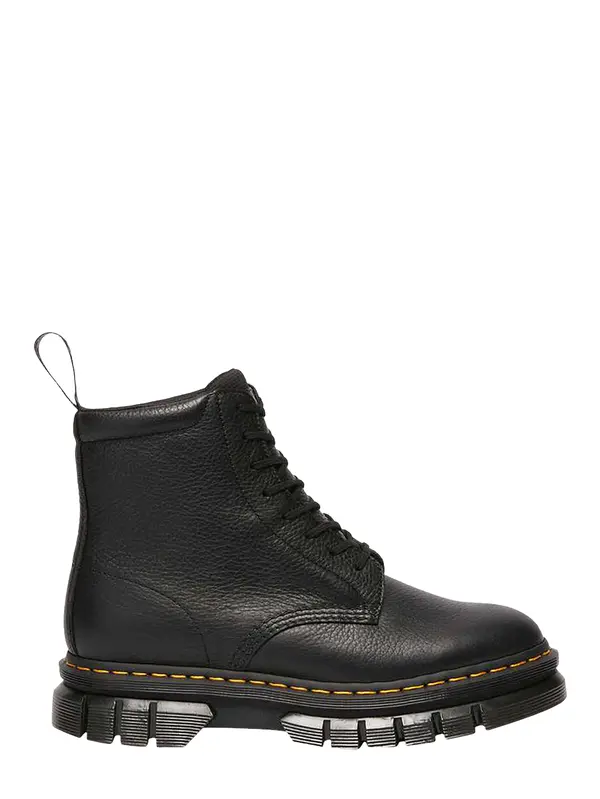 Dr. Martens Rikard Lunar Leather Platform Boots - Black
