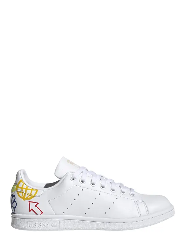 Adidas Stan Smith 'doodle' Sneakers - White
