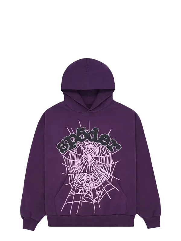 SP5DER Web Hoodie - Purple