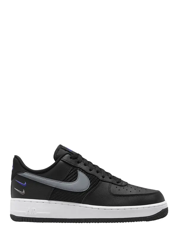 Nike Force 1 '07 Double Swoosh Sneakers - Black