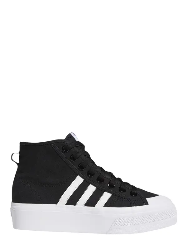 Adidas Nizza Platform Mid Sneakers - Black