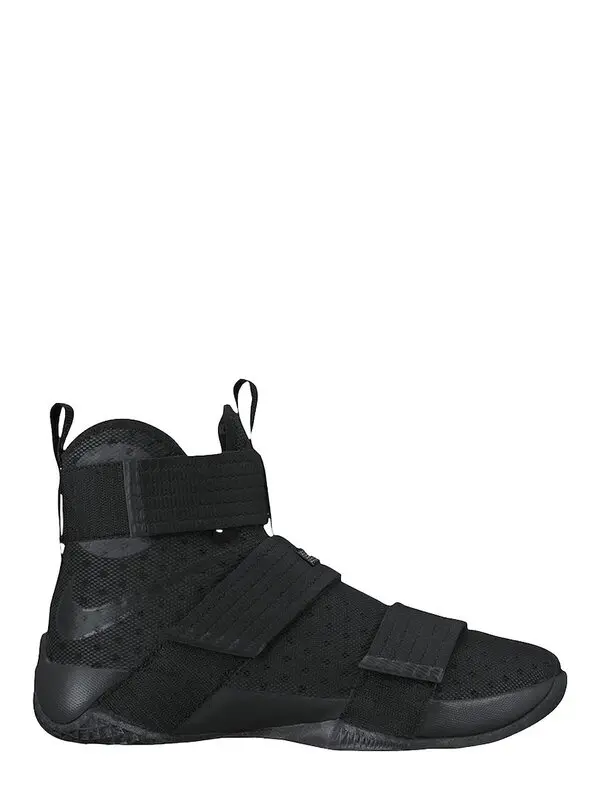 Nike Lebron Soldier 10 High-top Sneakers - Black