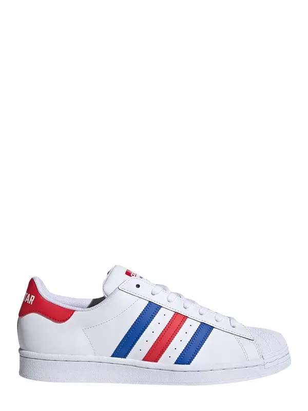 Adidas Americana Vs. Superstar Sneakers - White