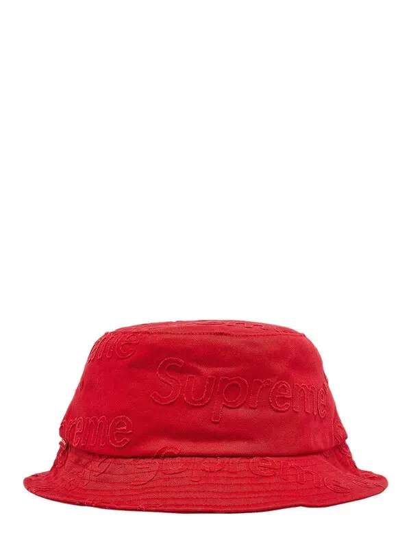 Supreme Lasered Twill Crusher - Red