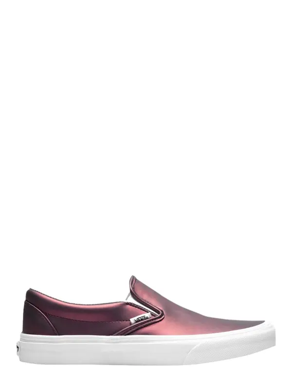 VANS Classic Metallic Slip-on Sneakers - Red