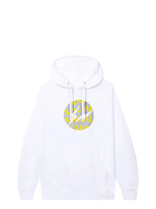 ANTI SOCIAL SOCIAL CLUB X Fragment Called Interference Hoodie - White