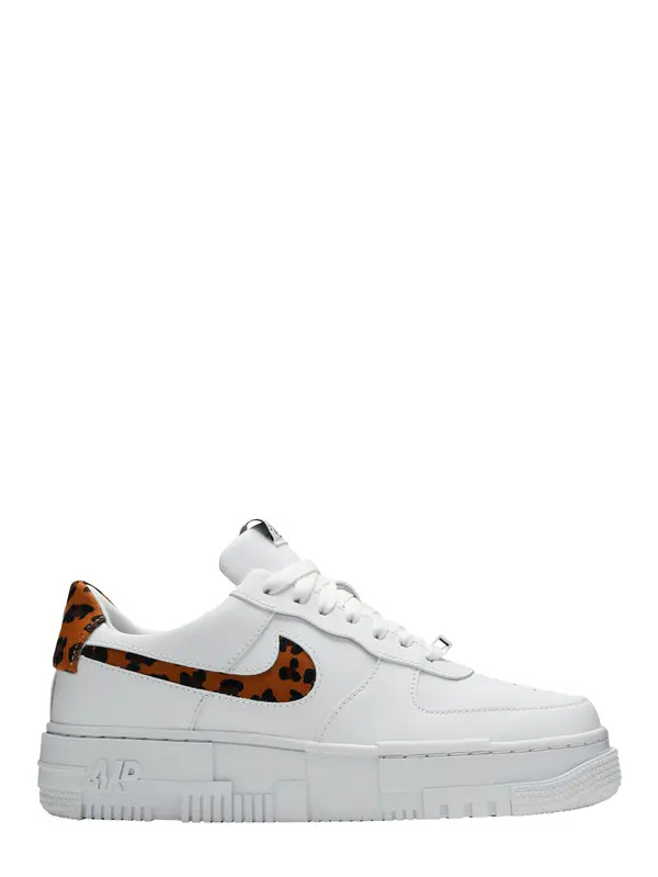 Nike Force 1 Pixel Se Leopard Print Sneakers - White
