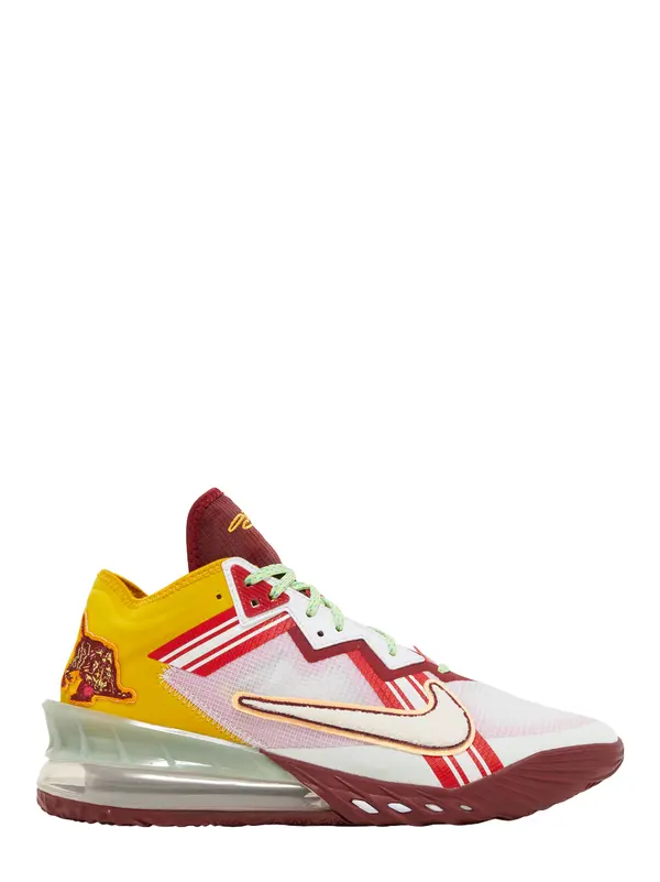Nike Mimi Plange X Lebron 18 Low Ep ‘higher Learning - White