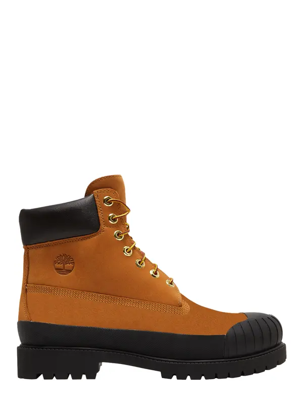 Timberland 6 Inch Premium Rubber Toe Boots - Brown