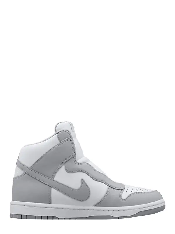 Nike Nikelab X Sacai Dunk Lux High Top Sneakers - White