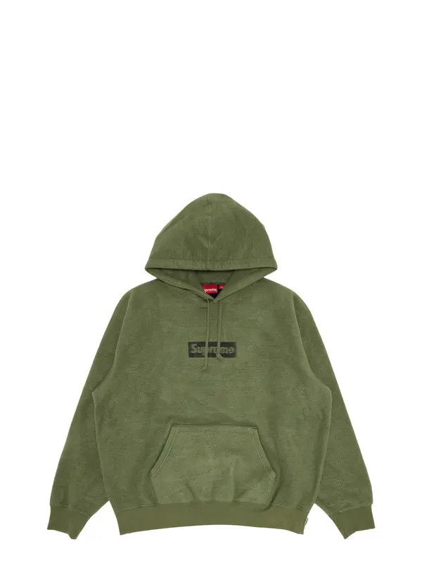 Supreme Inside Out Box Logo Hooded Sweatshirt - Green