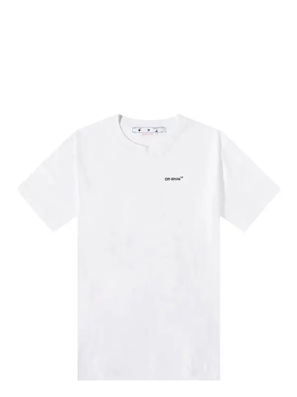 Off-White Arrows Logo Print Tee - White