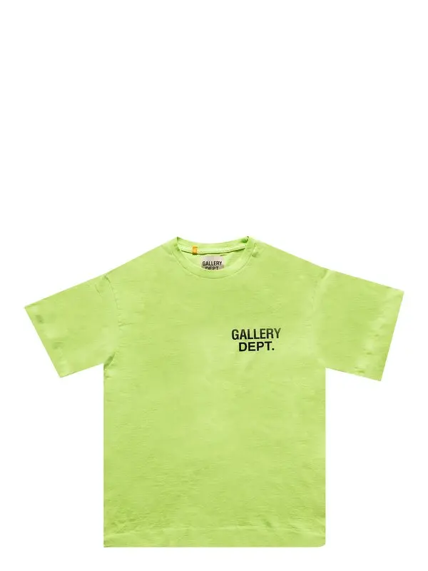 GALLERY DEPT. Vintage Souvenir Tee 'lime - Green