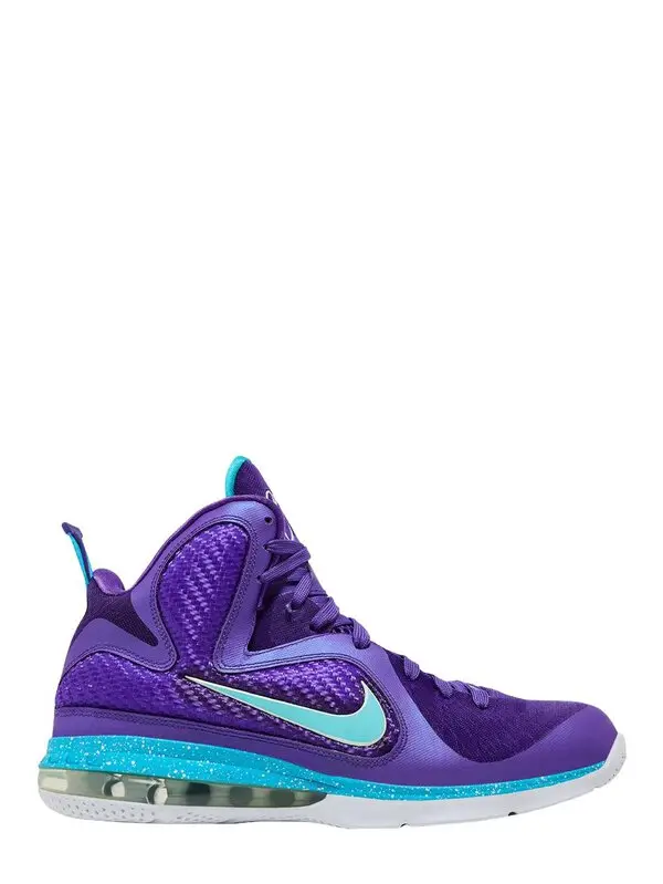 Nike Lebron 9 Summit Lake Hornets Sneakers - Purple