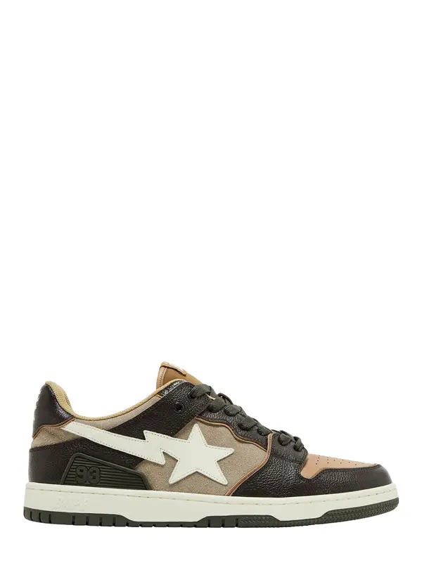 BAPE Sk8 Sta #13 Sneakers - Brown