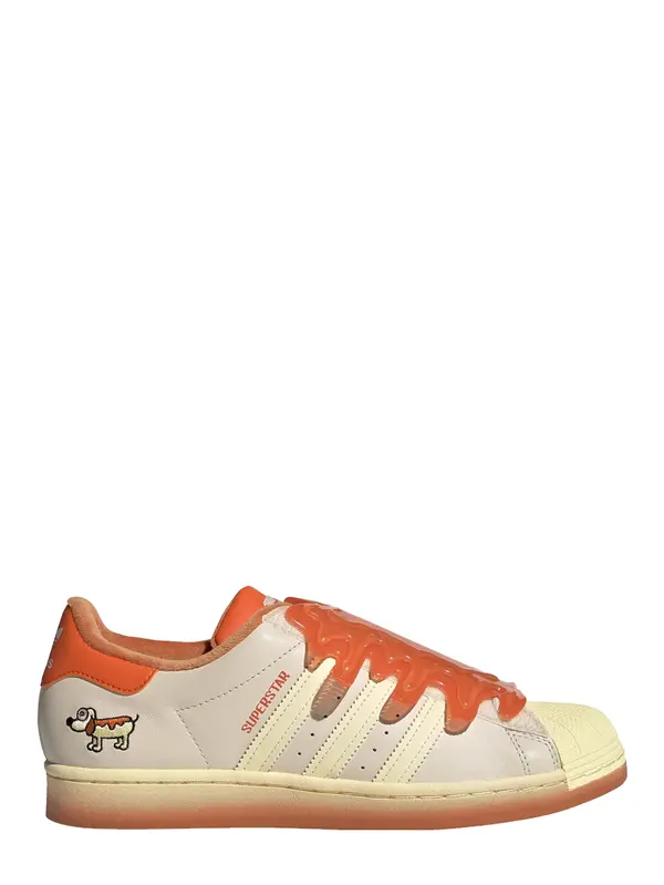 Adidas Melting Sadness X Superstar 'hotdog' Sneakers - Orange