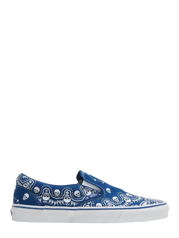 VANS Classic Slip-on Bandana - Blue
