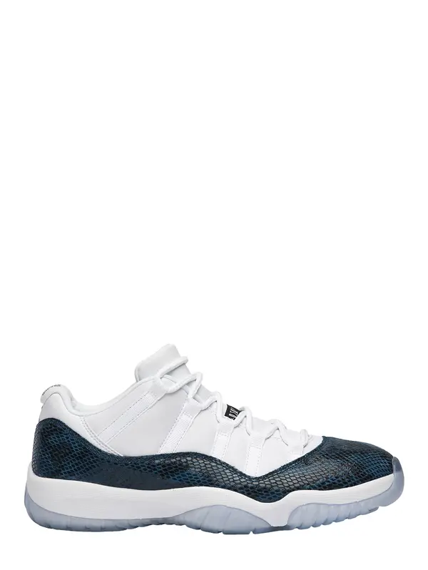 JORDAN Retro Low 'navy Snakeskin' 2019 - White