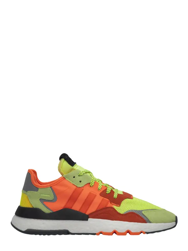Adidas Size? X Nite Jogger 'road Safety' Sneakers - Red