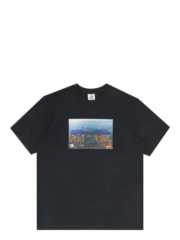 Supreme X Nike Acg Grid Tee - Black