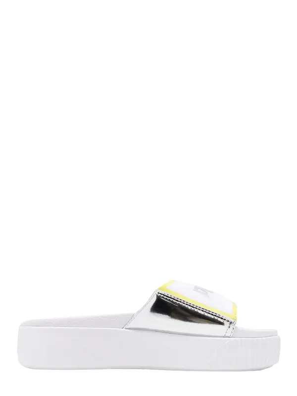 PUMA Platform Slide - White