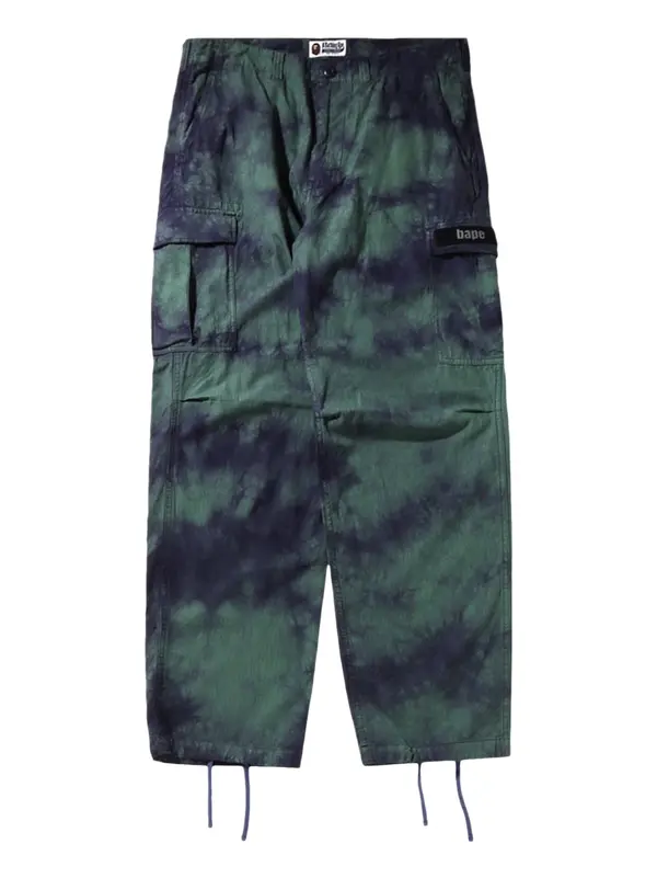 A BATHING APE Relaxed Fit 6 Pocket Pants - Purple