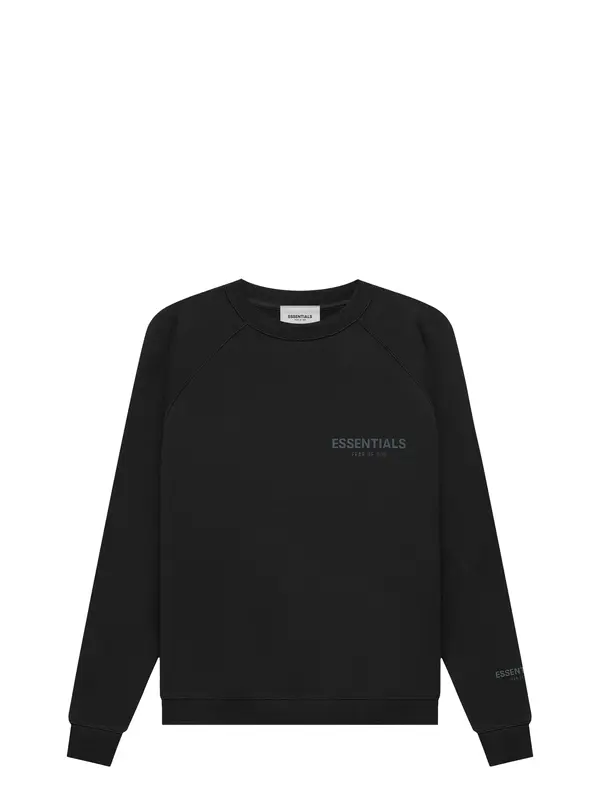 Fear Of God Summer Core Crew Sweat - Black