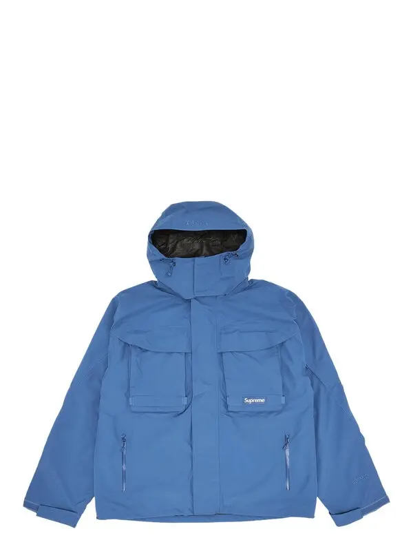 Supreme Gore-tex Paclite Lightweight Shell Jacket - Blue