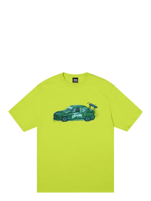 StÜssy Racecar Tee 'keylime - Green