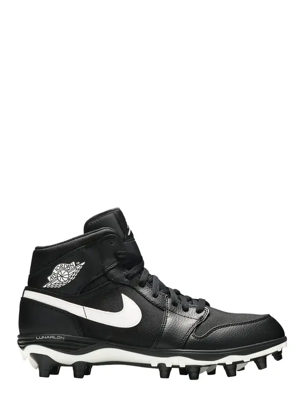 JORDAN 1 Mid Td Cleat - Black