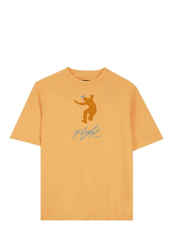 JORDAN X Union La Graphic T-shirt 'sport - Gold