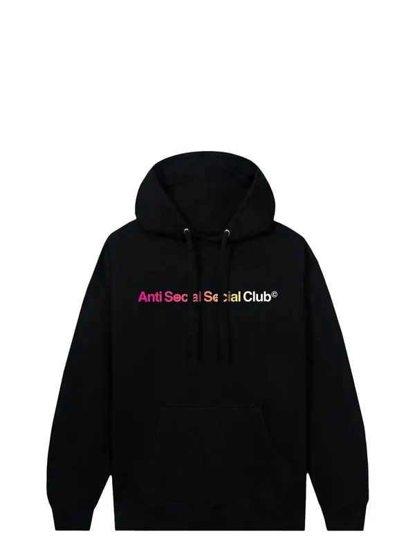 ANTI SOCIAL SOCIAL CLUB Imprint Hoodie - Black
