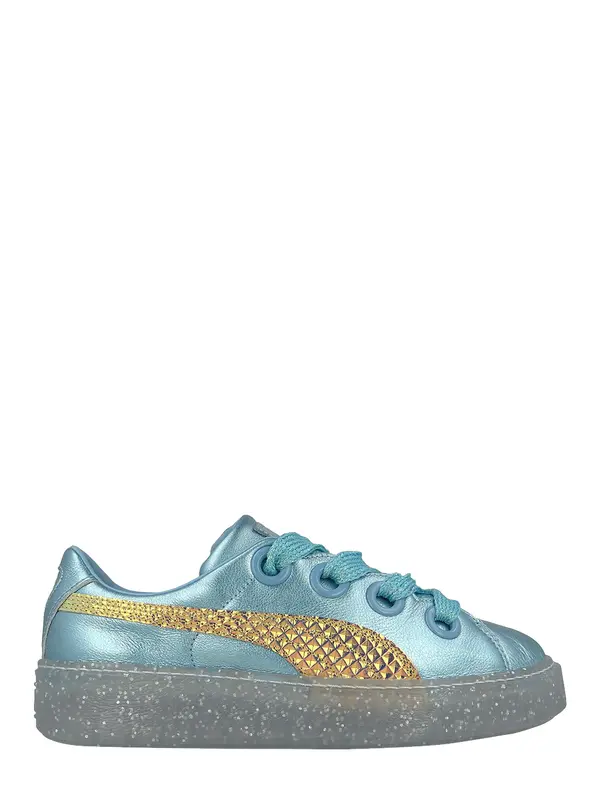 PUMA X Sophia Webster Glitter Princess Platform Sneakers - Blue