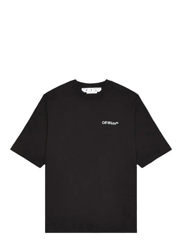 Off-White Caravaggio Crownin Skate Short-sleeve /white - Black