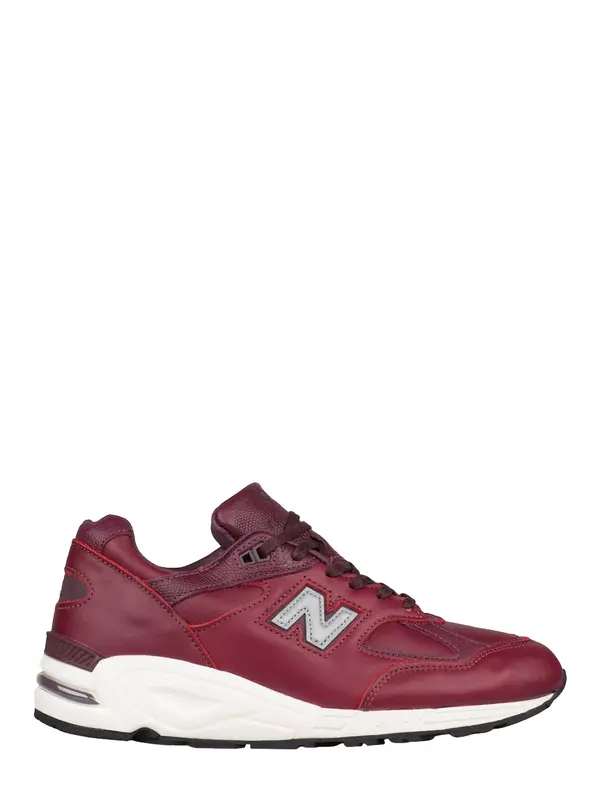 NEW BALANCE Horween Leather Co. X 990v2 Made In Usa - Red