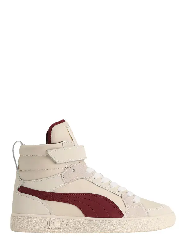 PUMA June Ambrose Ralph Sampson Mid 'keeping Score' Sneaker - White