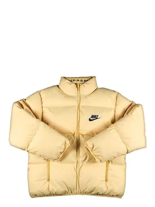 Supreme X Nike Reversible Puffy Jacket - Yellow