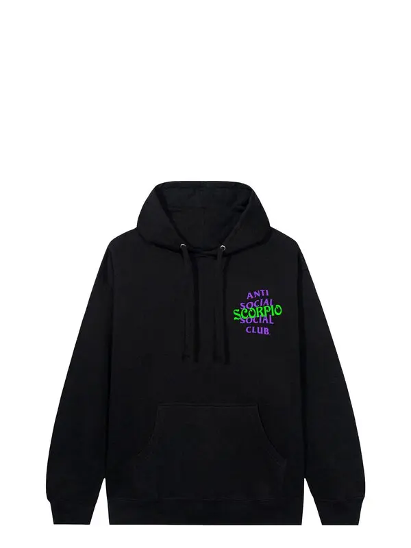 ANTI SOCIAL SOCIAL CLUB Scorpio Hoodie - Black